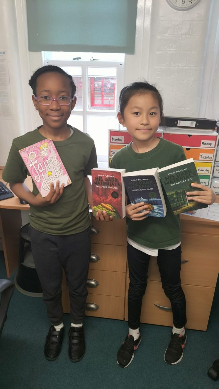 St John & St James Primary School | Meet our School Reading Ambassadors!