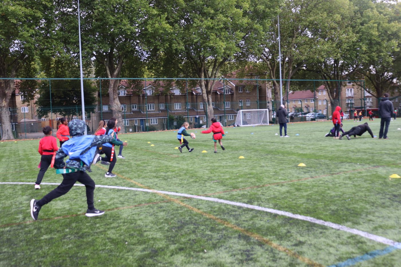 St John & St James Primary School | Young Hackney Tag Rugby
